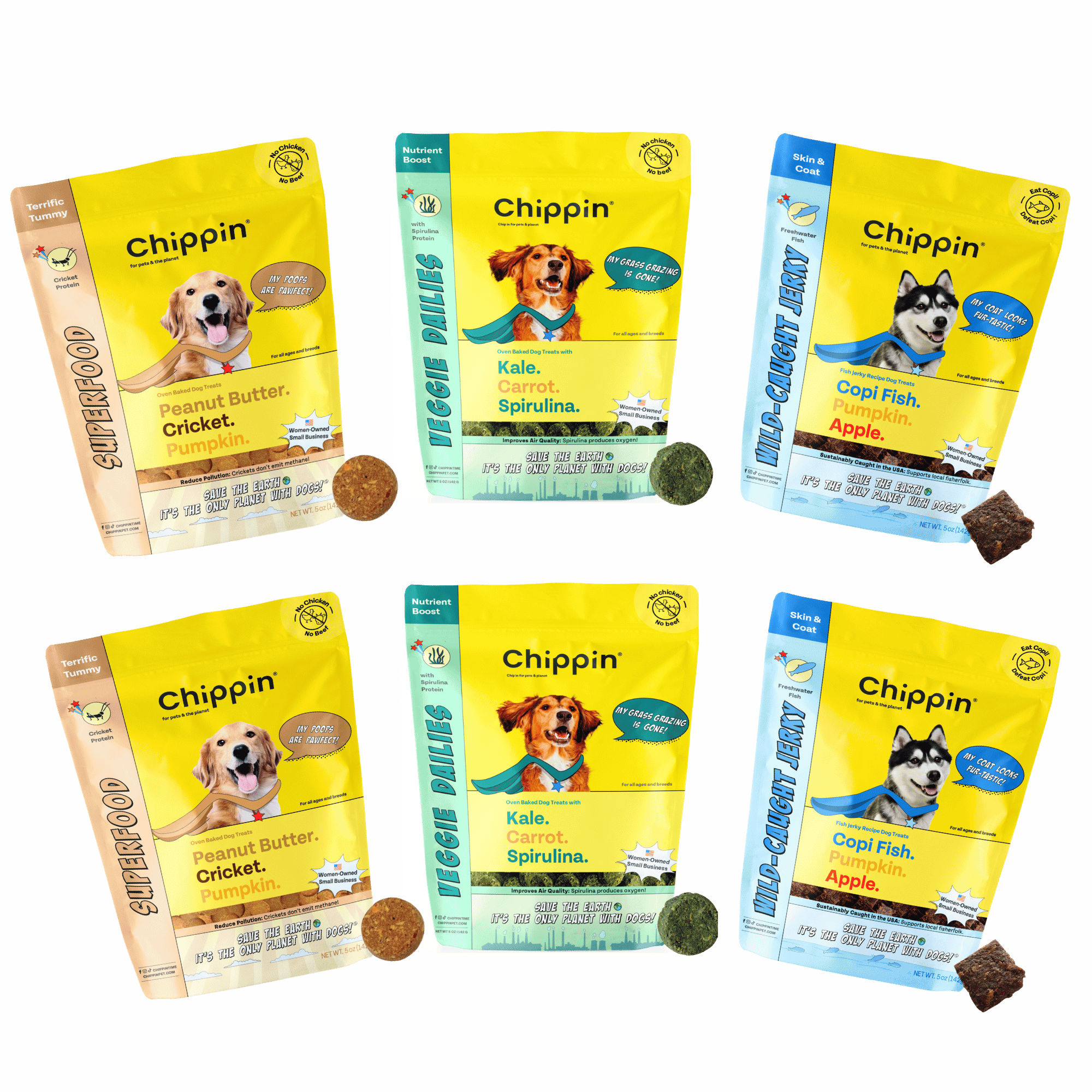 Chippin | Dog Allergy Friendly Treats | Chicken-Free Treats