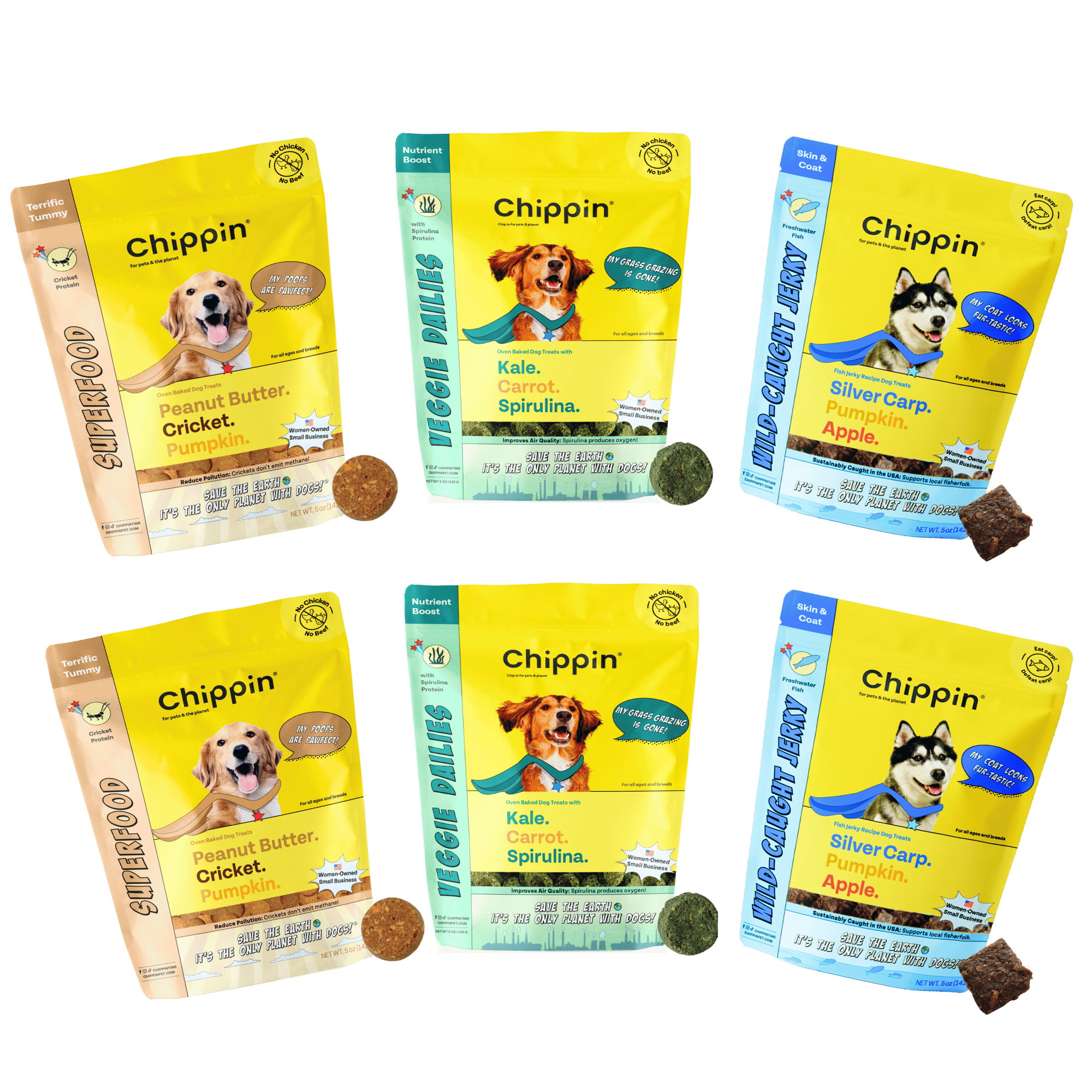 Chippin | Dog Allergy Friendly Treats | Chicken-Free Treats
